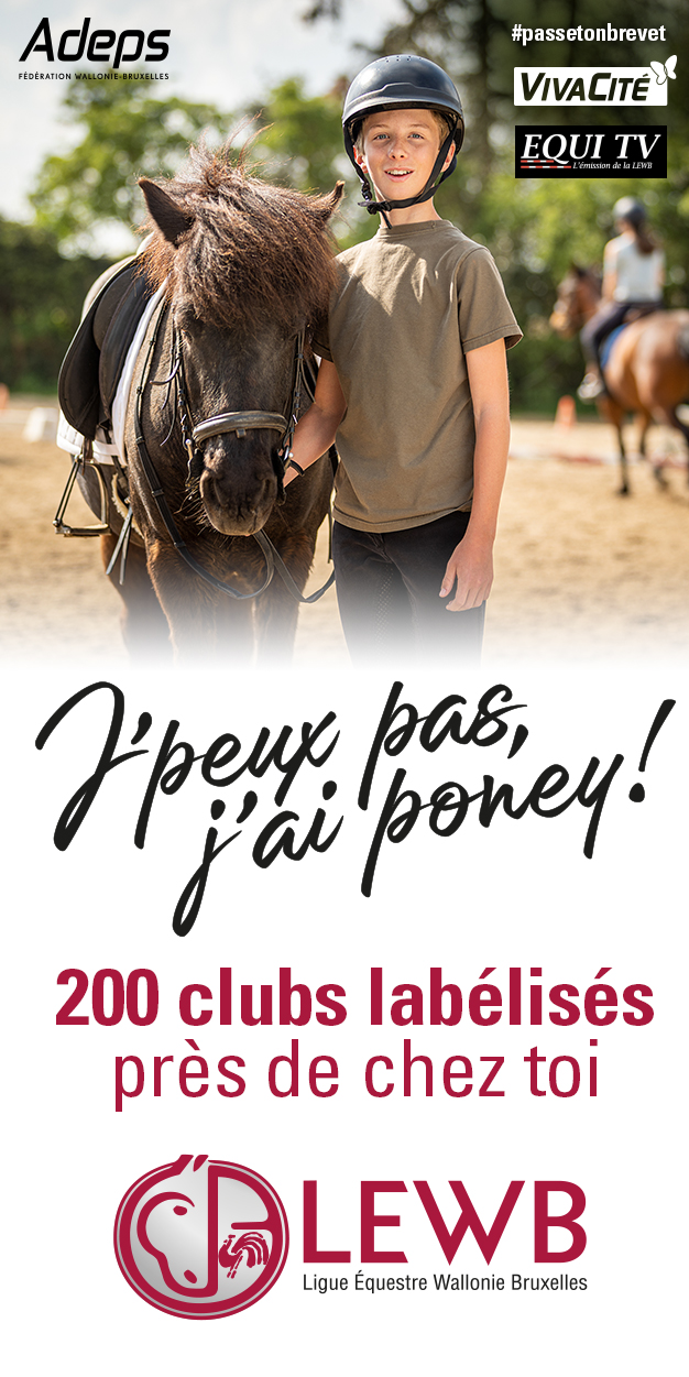 Charte graphique de la LEWB | Ligue Equestre Wallonie Bruxelles