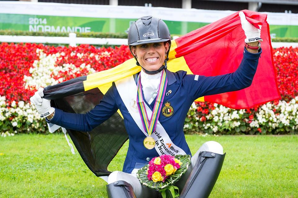 Michèle GEORGE, reine des podiums | Ligue Equestre Wallonie Bruxelles
